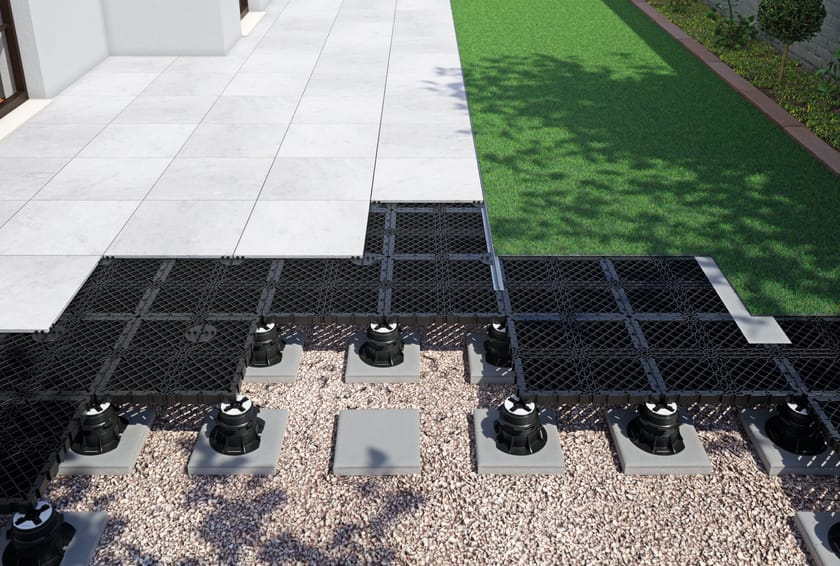 Safety grid Outdoor raised flooring By ETERNO IVICA