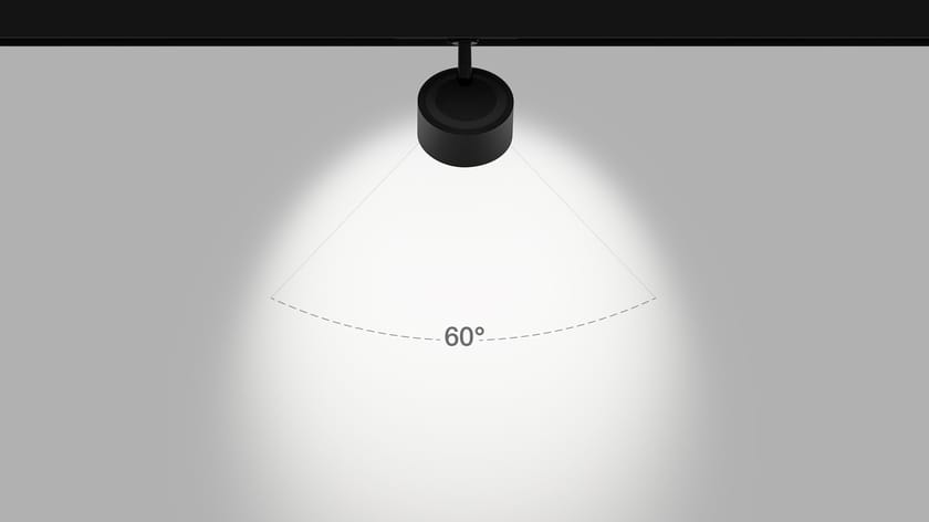 LED track-Light with dimmer ETR OREO By Centersvet
