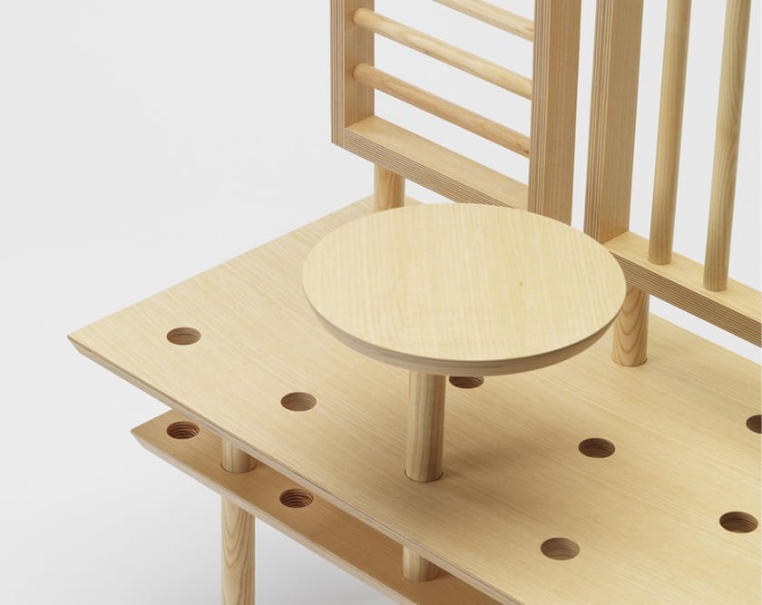 ETTA Multi-layer wood bench / room divider By Zilio A&C | design ...