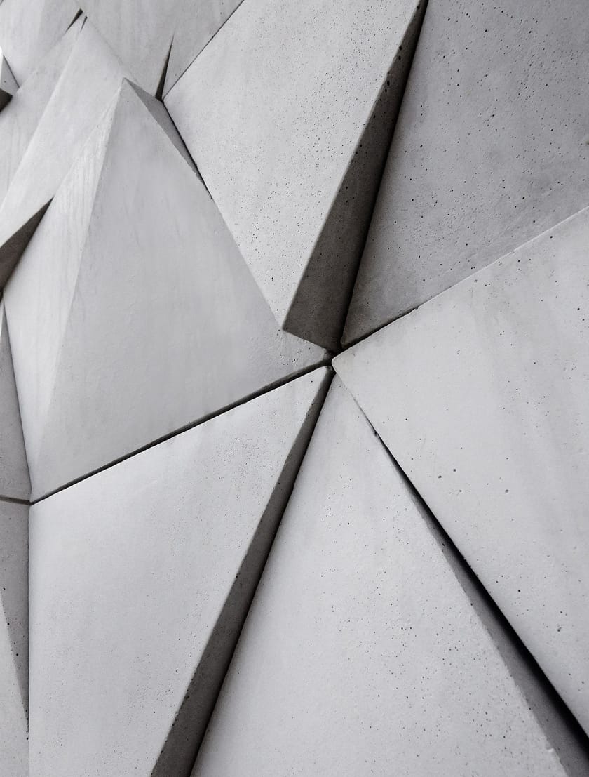 Concrete 3D Wall Cladding EUCLID By URBI et ORBI