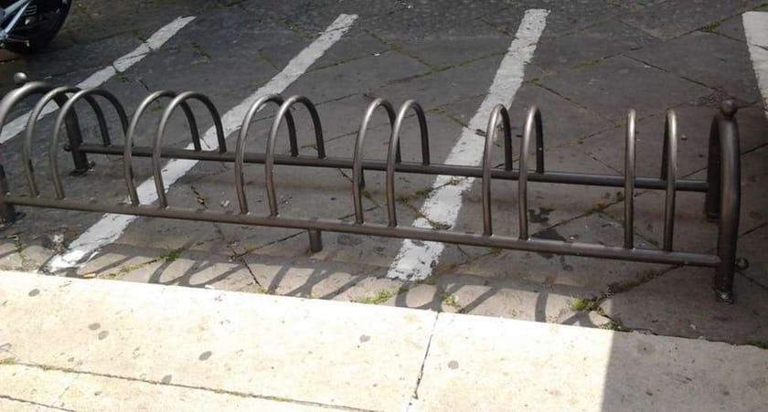 Bicycle rack Aparcamiento de bicicletas By EUROCOM