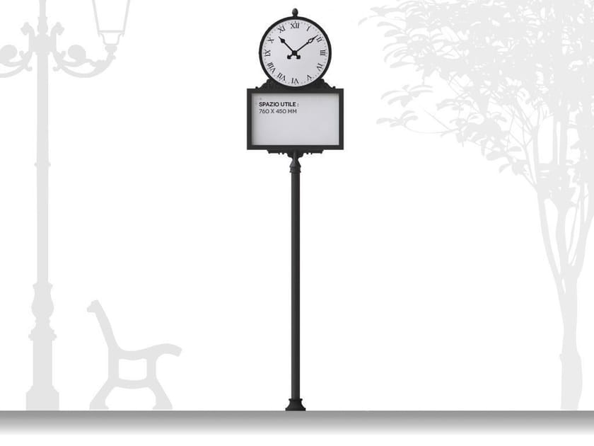 Street clock Street clock By EUROCOM