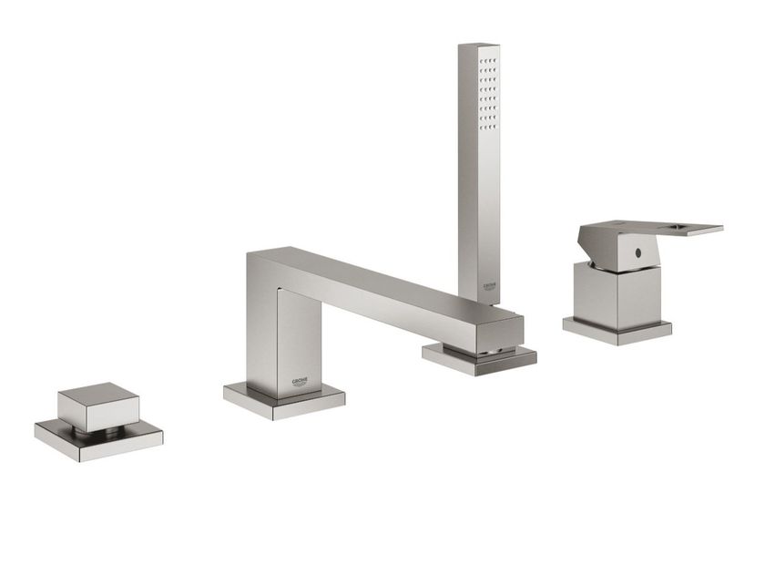EUROCUBE 4 hole bathtub set with hand shower By Grohe