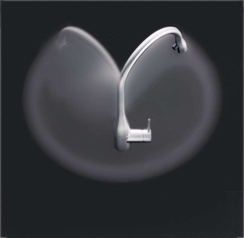 EVE 10.121.102.000FL Stainless steel kitchen mixer tap By KWC