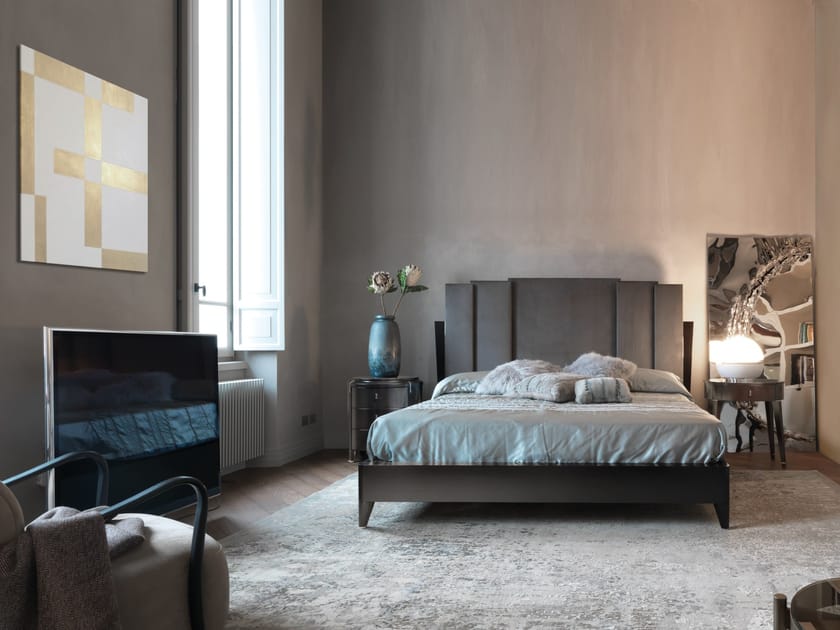GATSBY | Letto king size By SELVA design Lorenzo Bellini