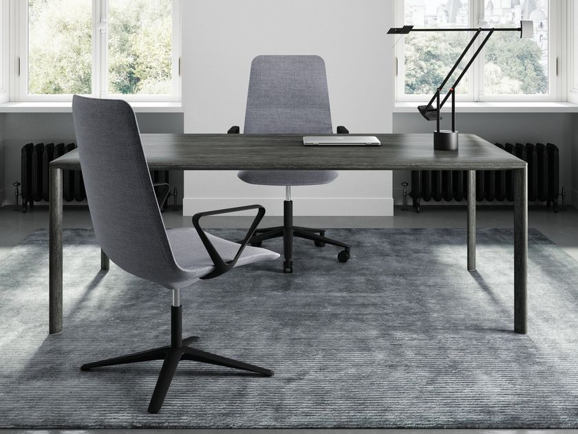 EXECUTIVE Rectangular MDF office desk By Alias | design Simon Pengelly