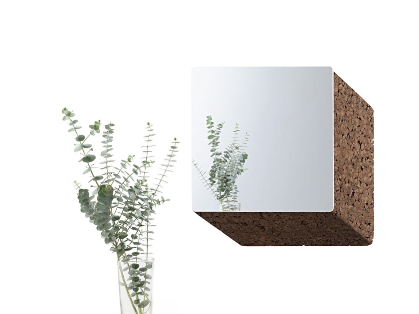 EXO | Square mirror By BlackCork design Toni Grilo