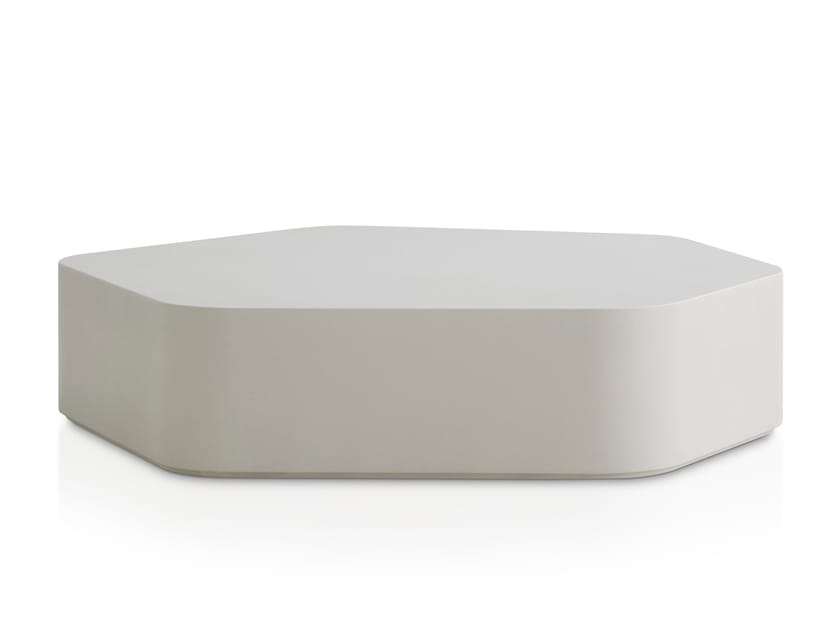 TALO Low hexagonal MDF coffee table By EXPORMIM | design Altherr Désile ...