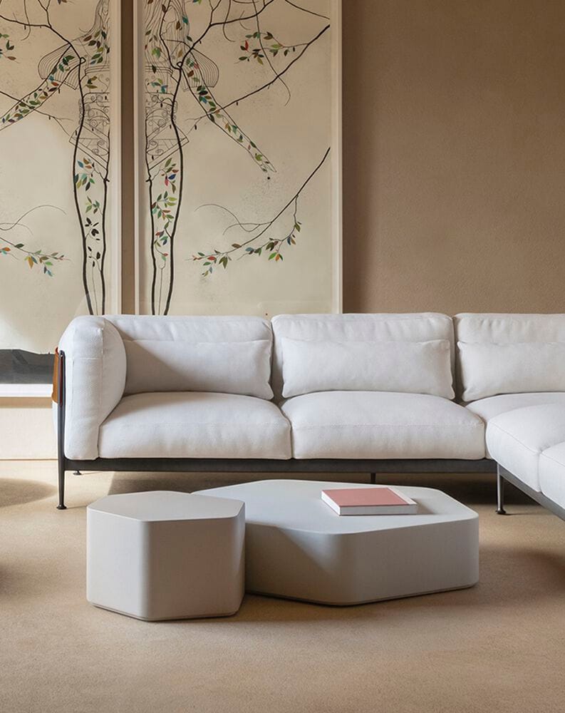 TALO Hexagonal MDF coffee table By EXPORMIM | design Altherr Désile Park