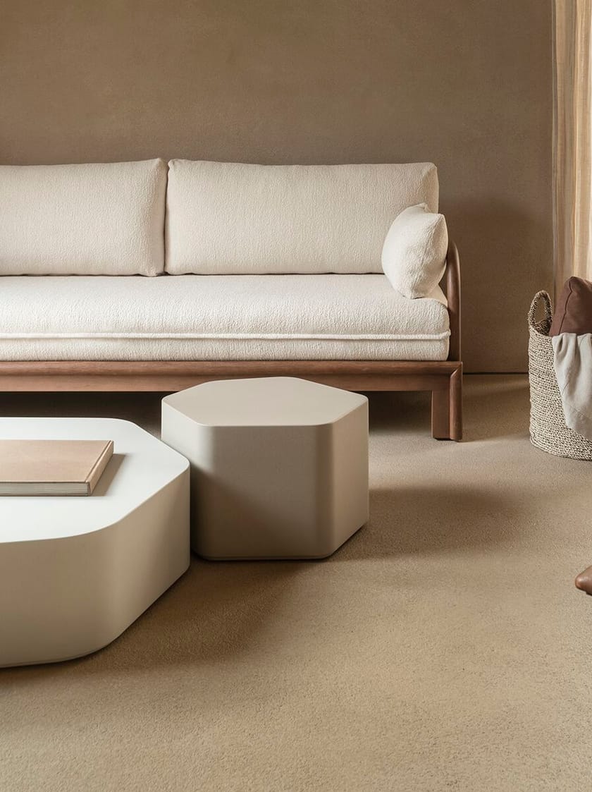 TALO Hexagonal MDF coffee table By EXPORMIM | design Altherr Désile Park