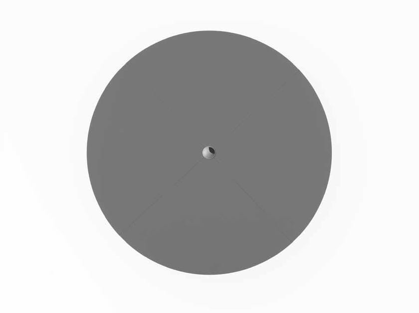 EXTRALIGHT Round meeting table with cable management By PROF