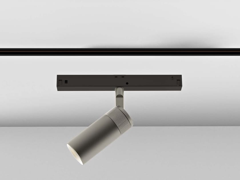 LED metal track-Light EYE SPOT TRACK By Olev design Filippo Cannata