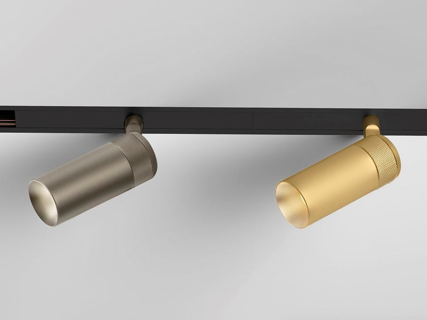 LED metal track-Light EYE SPOT TRACK By Olev design Filippo Cannata