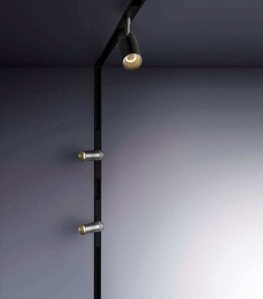 LED metal Track-Light EYE 35 48V TRACK By Olev design Filippo Cannata
