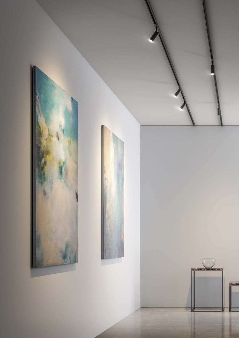 LED metal Track-Light EYE 35 48V TRACK By Olev design Filippo Cannata