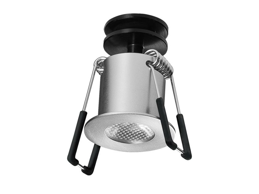 EYES 2.R Recessed LED brass spotlight By L&L Luce&Light