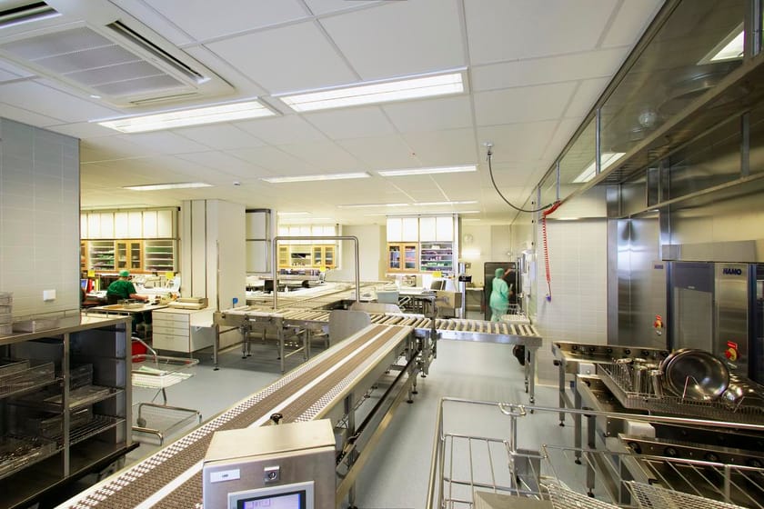 Ecophon Hygiene Clinic™ A Sound absorbing glass wool ceiling panels for ...