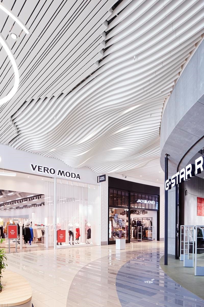 Glass wool acoustic baffles Ecophon Solo™ Baffle Wawe Ecophon Solo ...