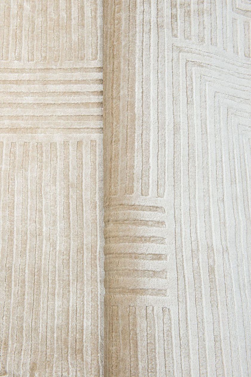 HORNSTULL Rectangular silk rug By Edition Bougainville