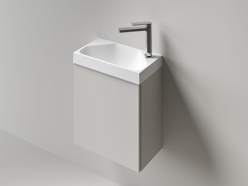 GRUS 45 Rectangular handrinse basin By Edoné by Agorà
