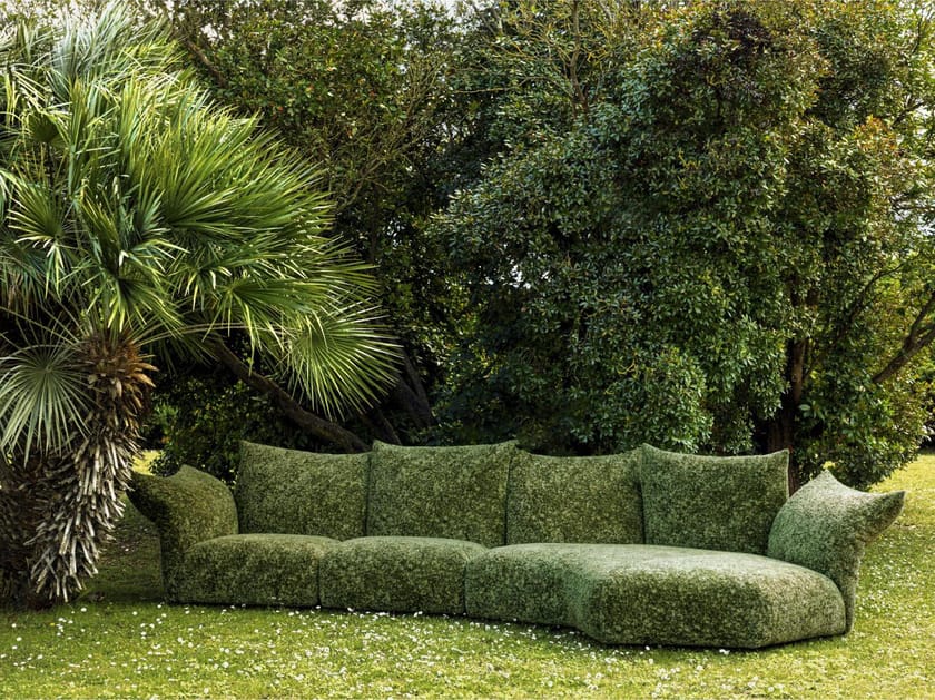 STANDARD Garden sofa By Edra