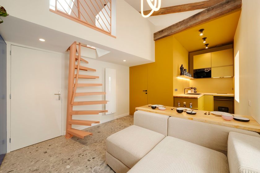 Scala ultracompatta in acciaio 1M2™ - EeStairs - Edilportale
