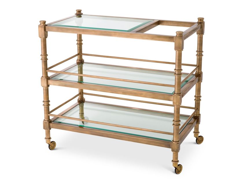 Modern Style Brass Food trolleys | Archiproducts