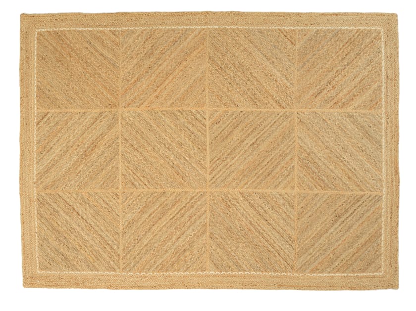 COYOACAN Rectangular jute rug By Élitis