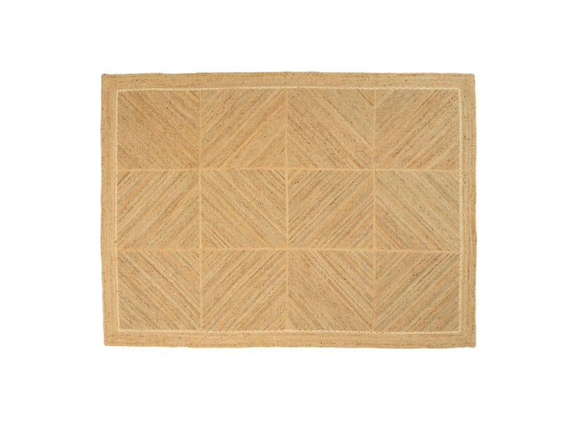 COYOACAN Rectangular jute rug By Élitis