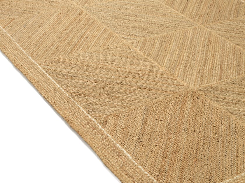 COYOACAN Rectangular jute rug By Élitis