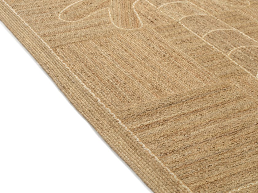 MIRADOR Handmade jute rug By Élitis