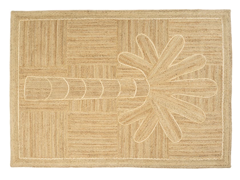 MIRADOR Handmade jute rug By Élitis