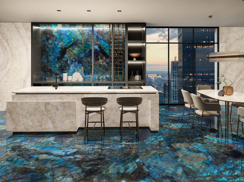 TELE DI MARMO LUMIA LABRADORITE Flooring By EmilCeramica