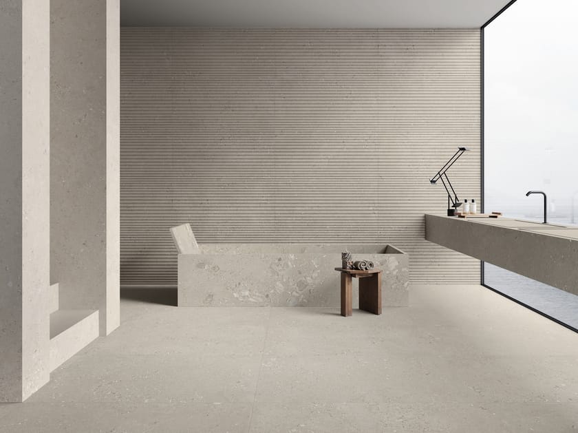 GEMMASTONE ONDE DECOR Porcelain stoneware wall tiles By Ergon