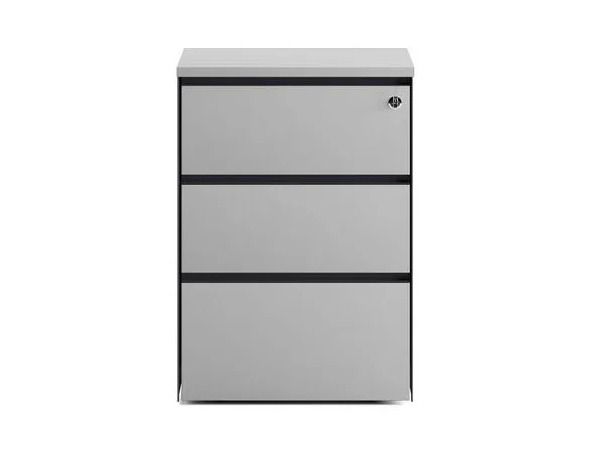 ARCADIAN Melamine office drawer unit with lock By Ersa