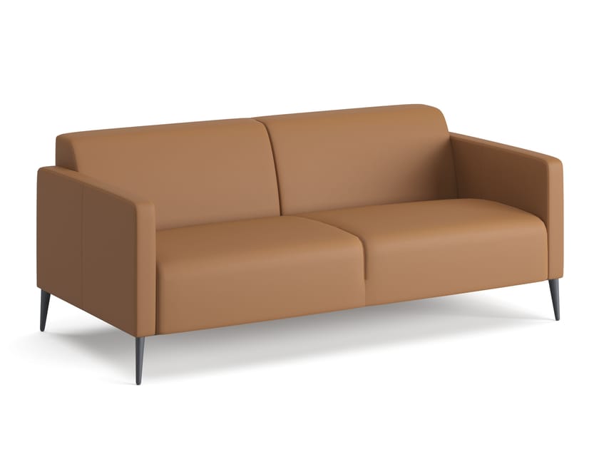 CORDELIA 2 seater leather sofa By Ersa