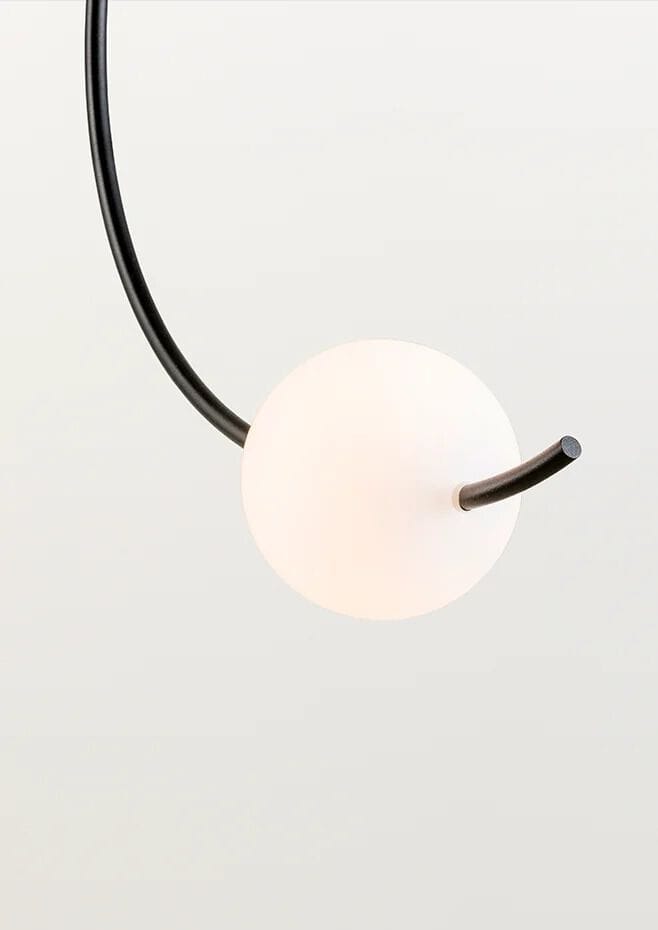 LOOP LED glass pendant lamp By Estiluz