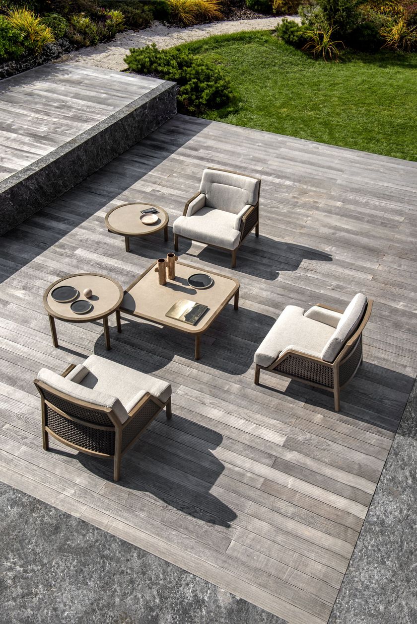 GRAND LIFE Chair By Ethimo | design Christophe Pillet