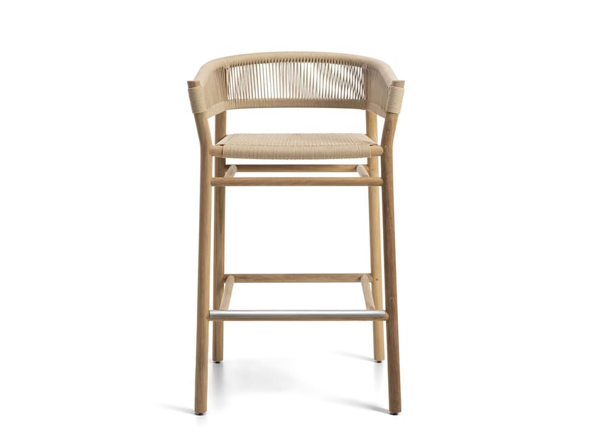 KILT Garden stool By Ethimo | design Marcello Ziliani