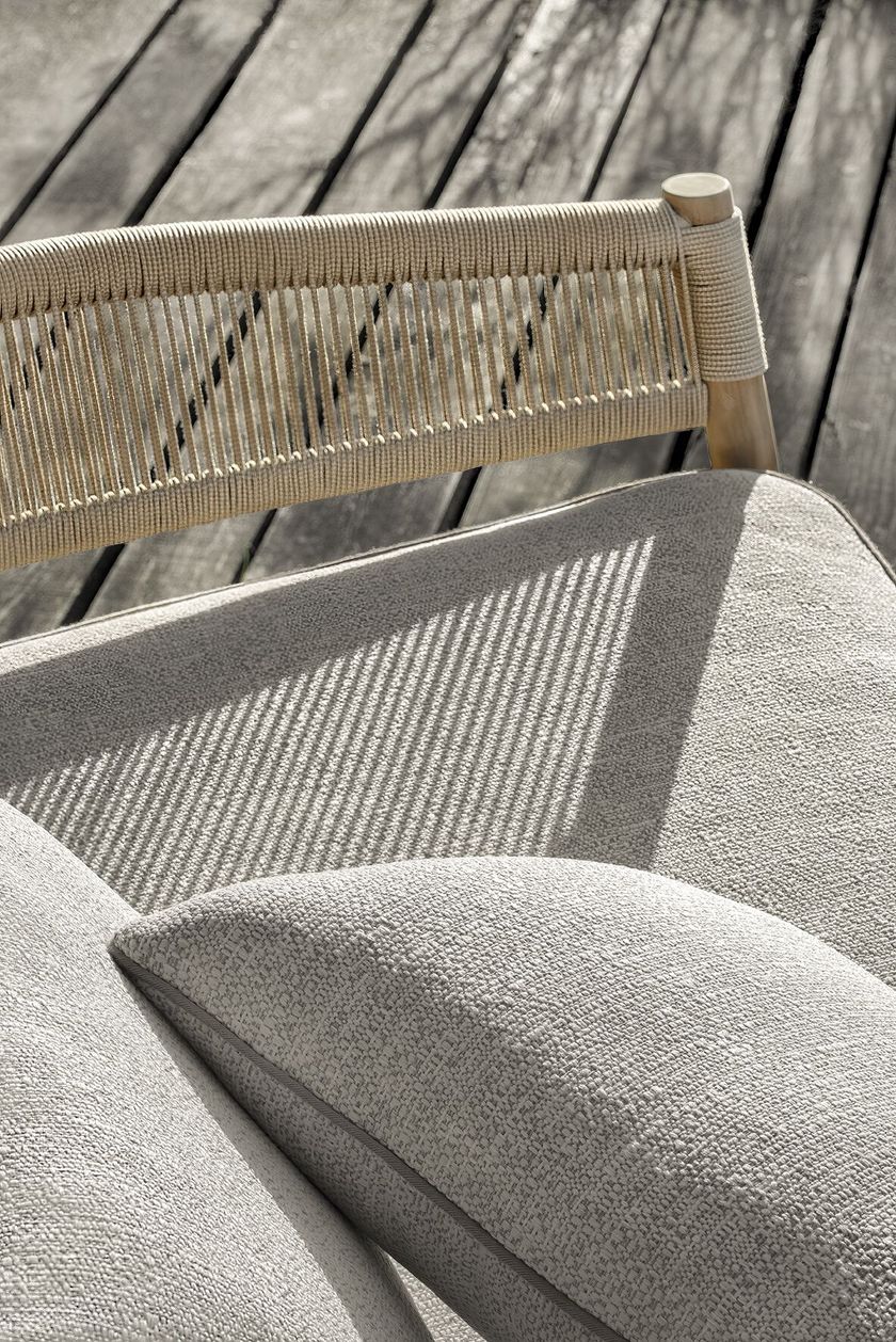 KILT 2 seater teak sofa By Ethimo | design Marcello Ziliani