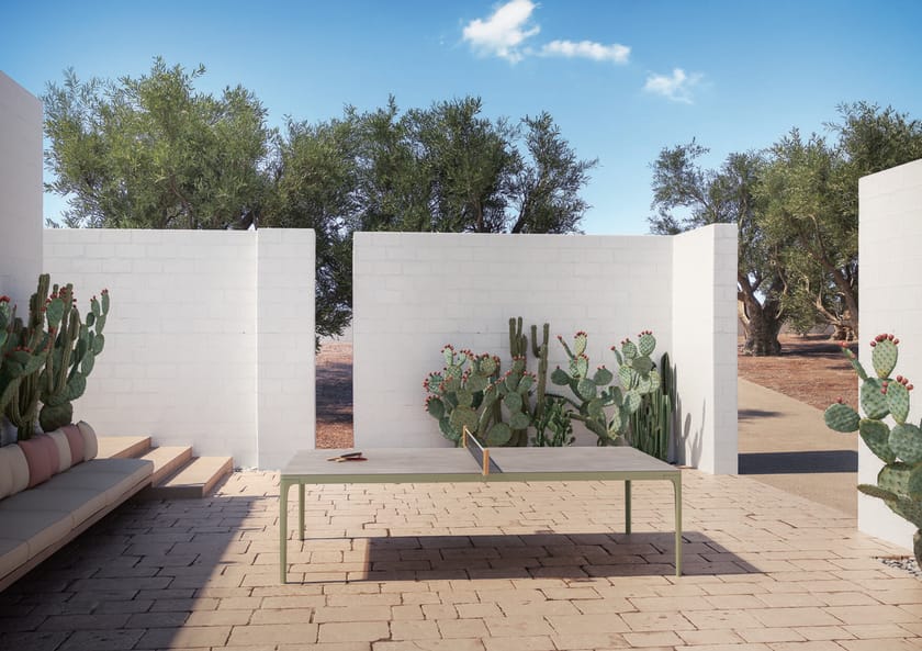 PLAY Rectangular Ping pong table By Ethimo