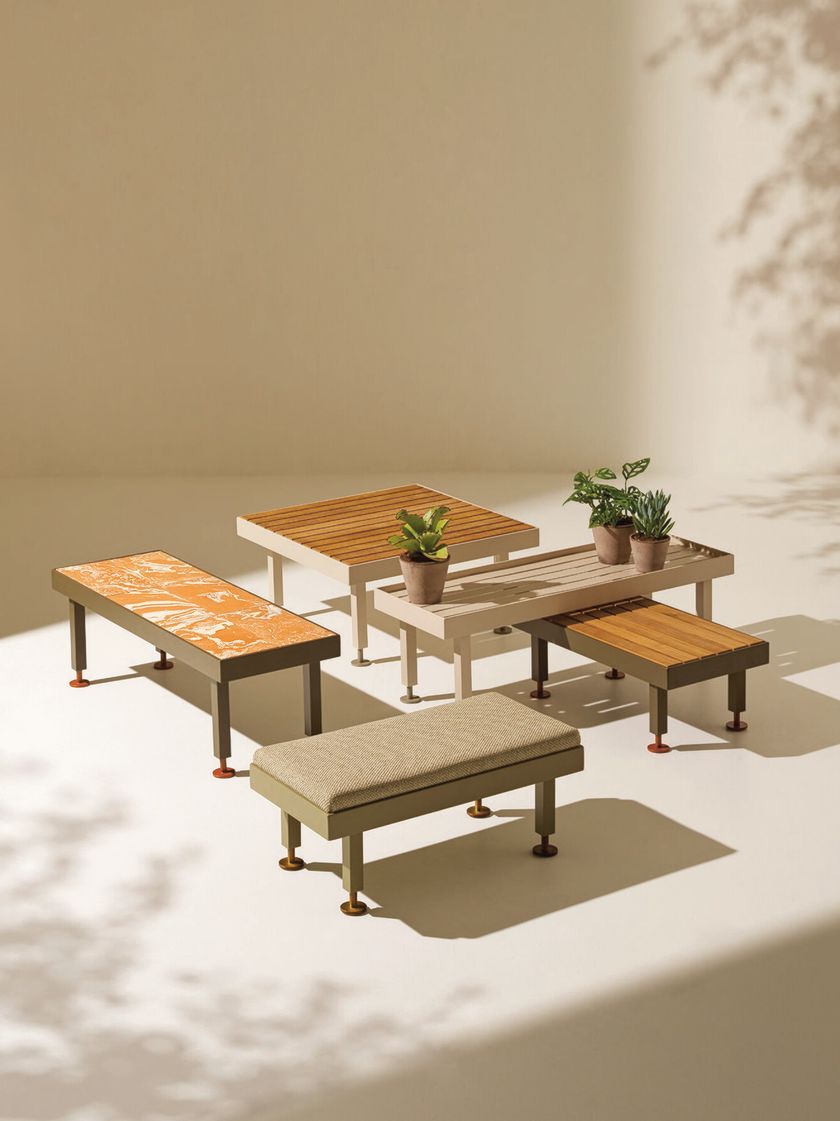 SEEDS Garden bench By Ethimo
