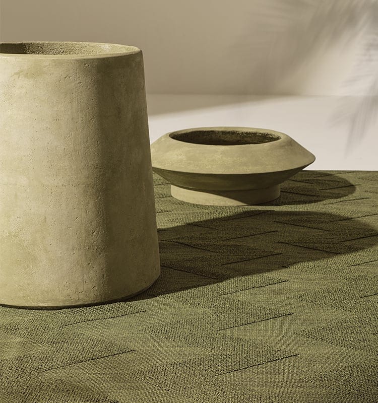 TETIDE Handmade patterned polypropylene outdoor rugs By Ethimo