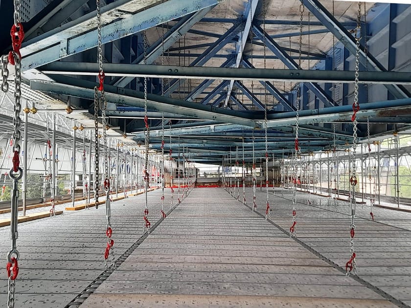 Fall arrest system Collective protective equipment By Euroedile