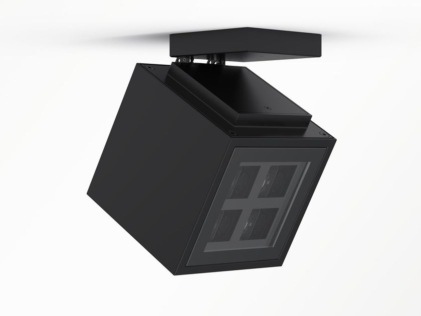 PACK BA LED adjustable aluminium Outdoor floodlight By Exporlux