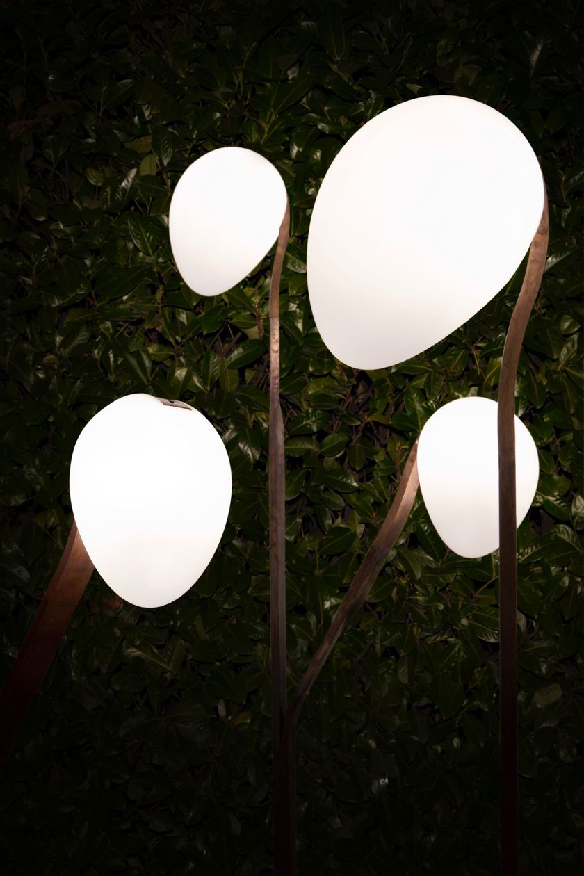 10TH THREE LIGHT Lampada da terra per esterno By Exteta