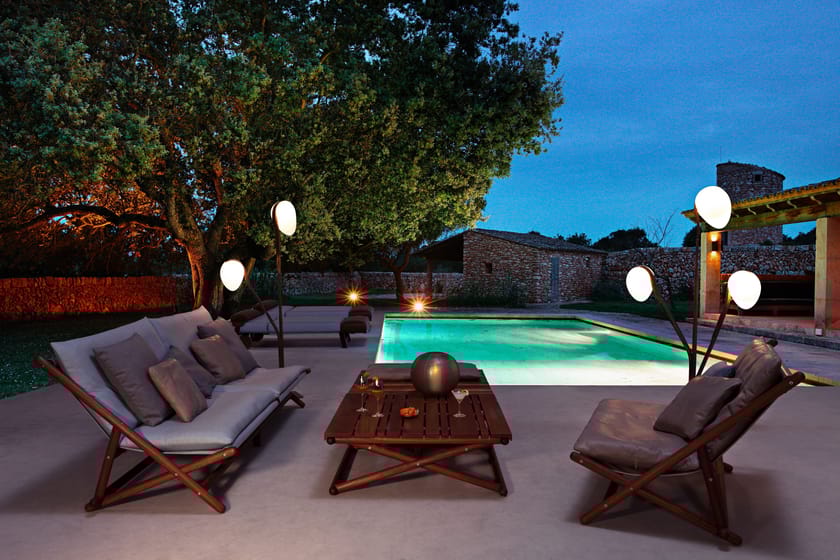 10TH THREE LIGHT Lampada da terra per esterno By Exteta