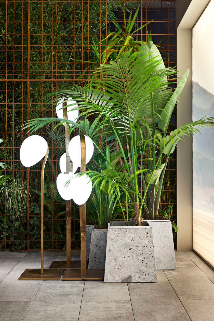 10TH THREE LIGHT Lampada da terra per esterno By Exteta