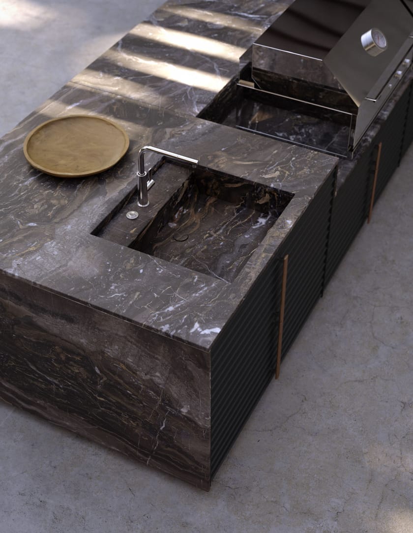 AMALFI KITCHEN Cucina da esterno By Exteta