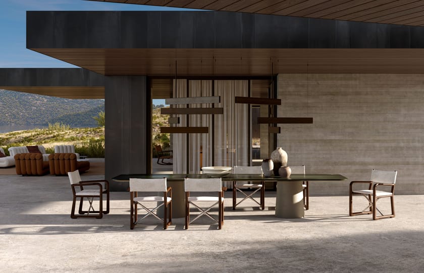 ETNA Mesa rectangular de mármol By Exteta